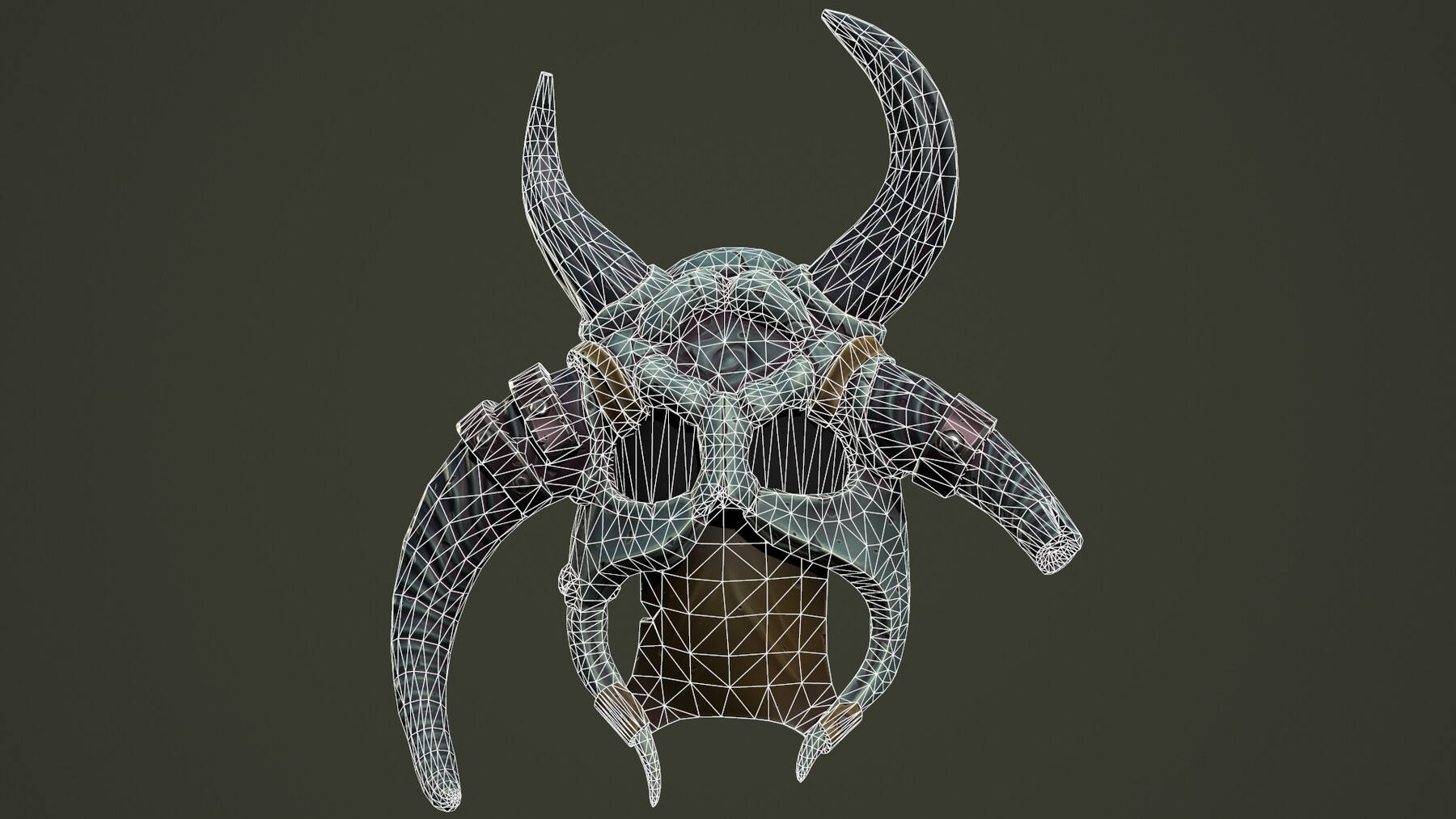 ArtStation - Barbarian mask | Game Assets