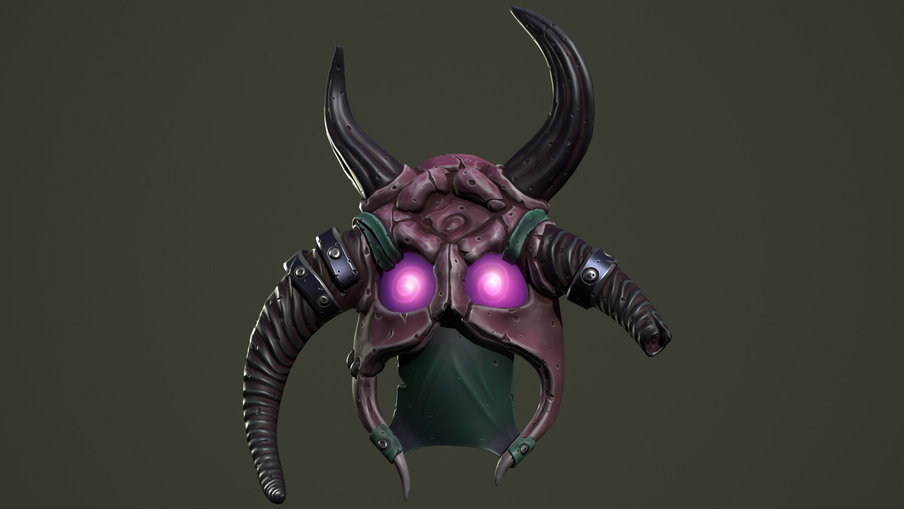 ArtStation - Barbarian mask | Game Assets