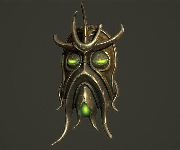 ArtStation - Cultist mask | Game Assets