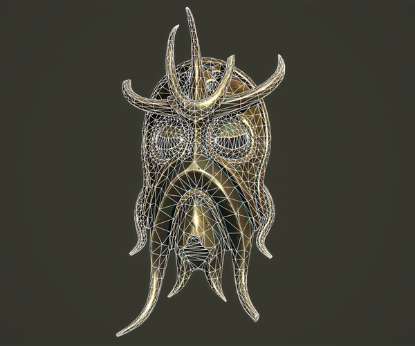 ArtStation - Cultist mask | Game Assets