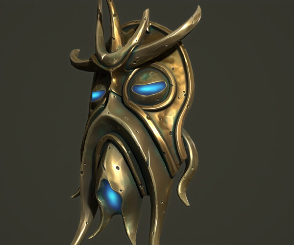 ArtStation - Cultist mask | Game Assets