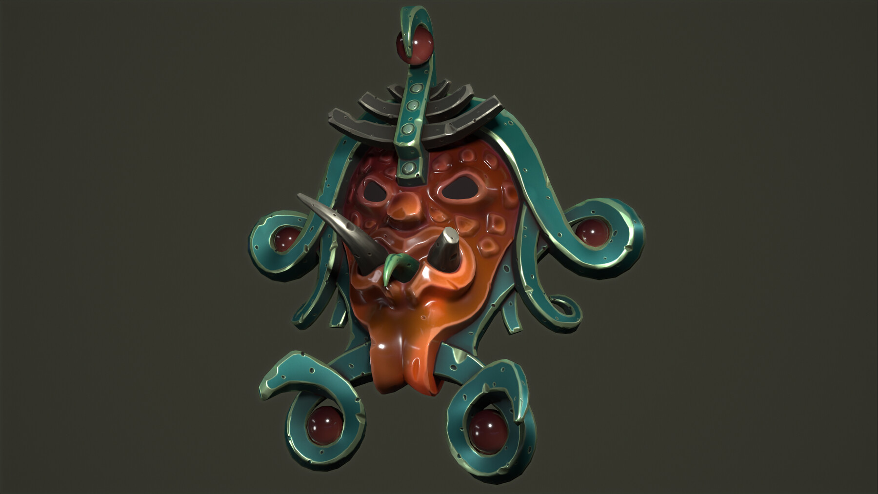 ArtStation - Jade mask | Game Assets