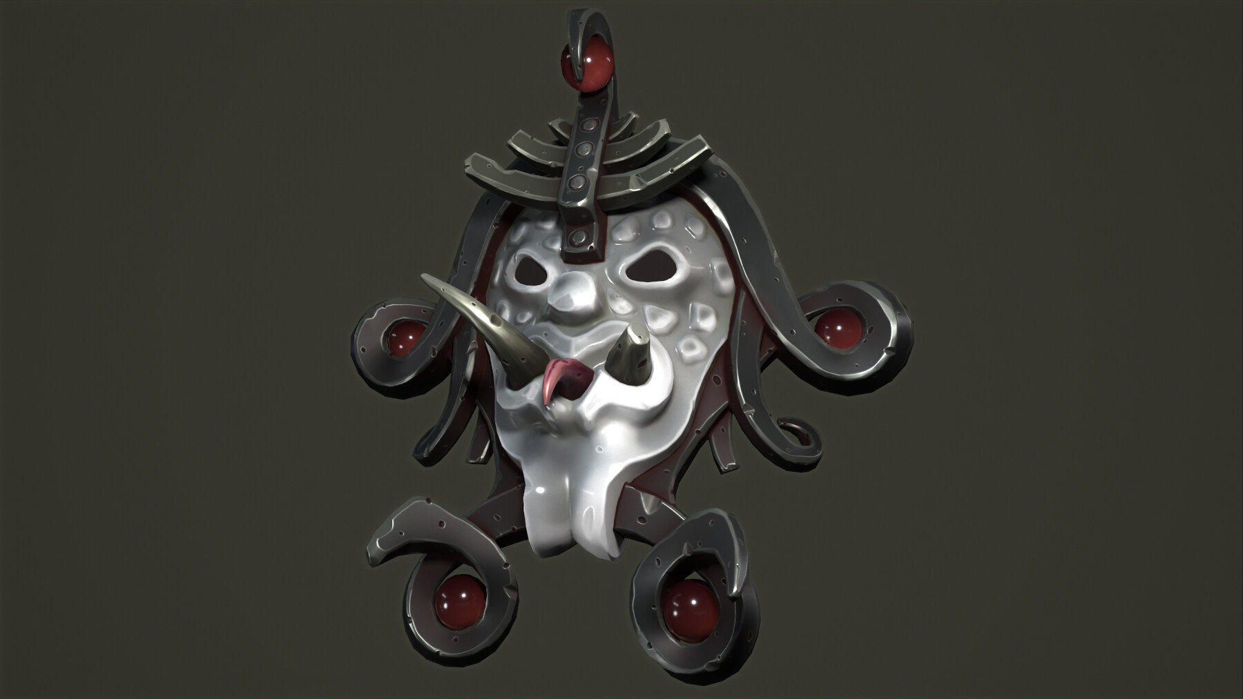 ArtStation - Jade mask | Game Assets