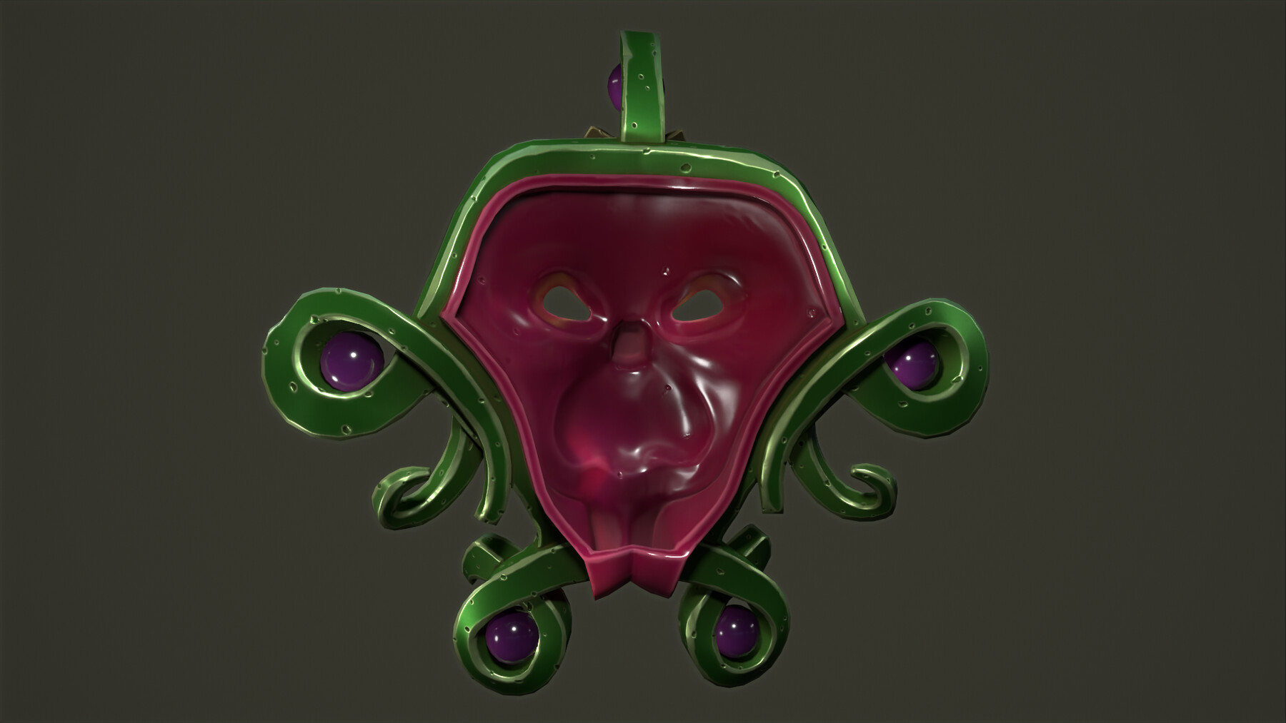 ArtStation - Jade mask | Game Assets