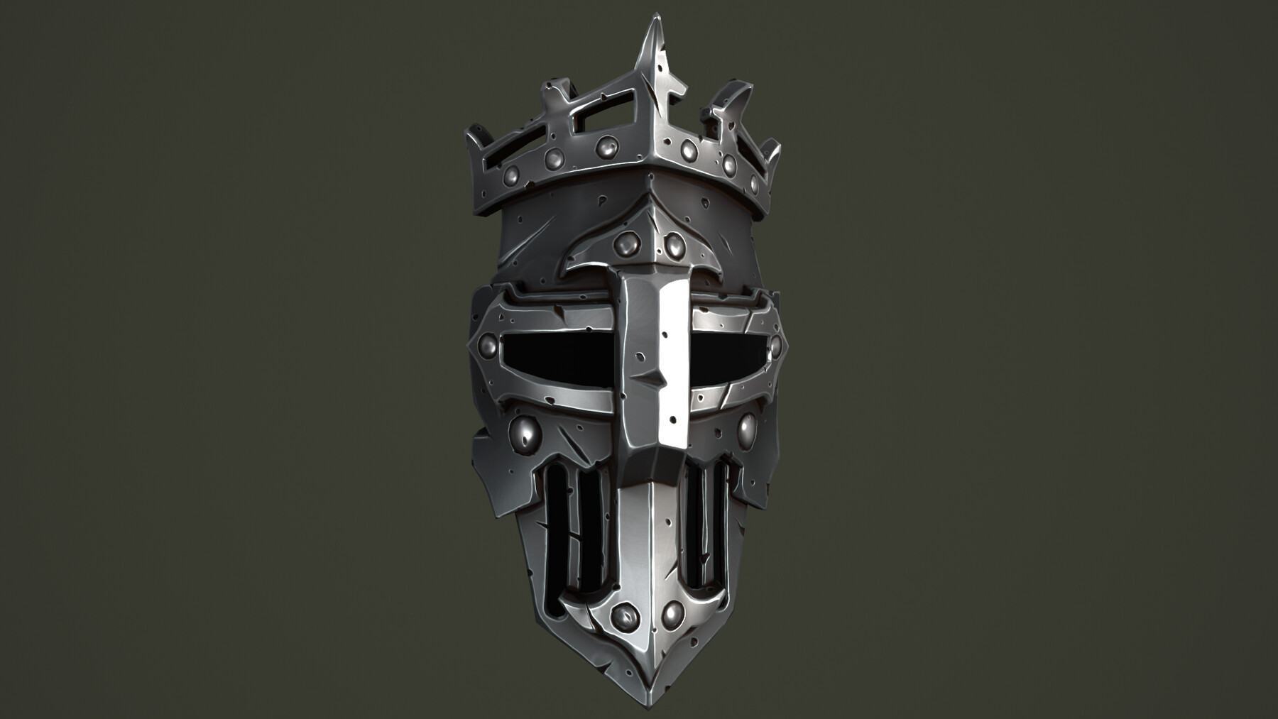 ArtStation - Knight mask | Game Assets