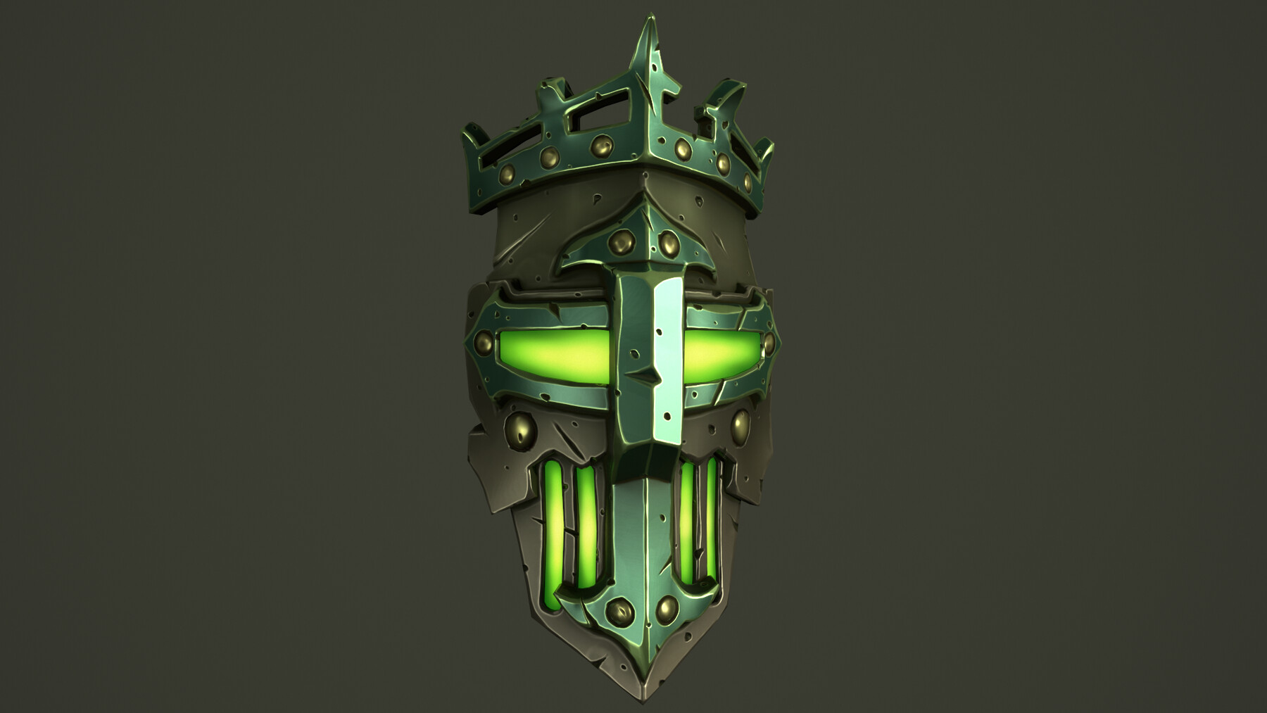 ArtStation - Knight mask | Game Assets