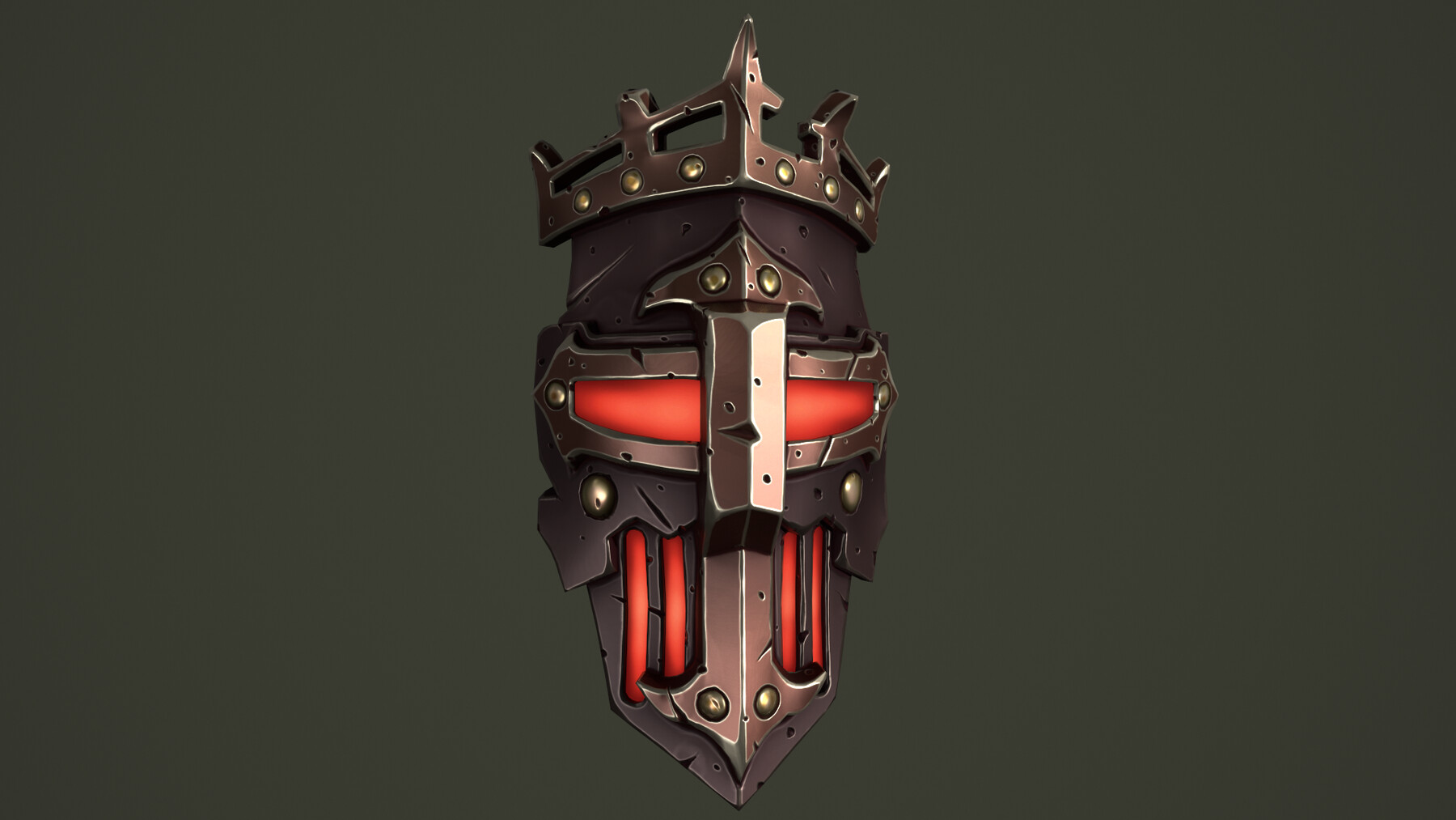 ArtStation - Knight mask | Game Assets