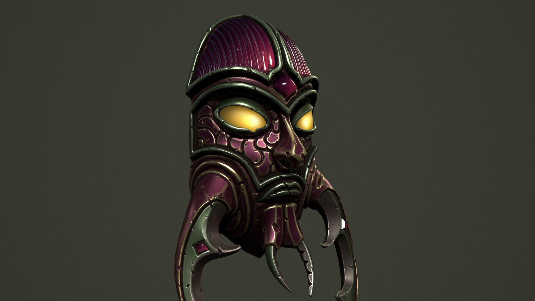 ArtStation - Scarab mask | Game Assets