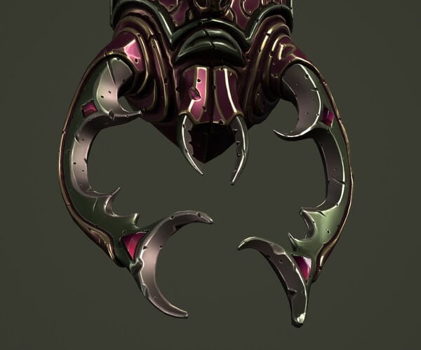 ArtStation - Scarab mask | Game Assets