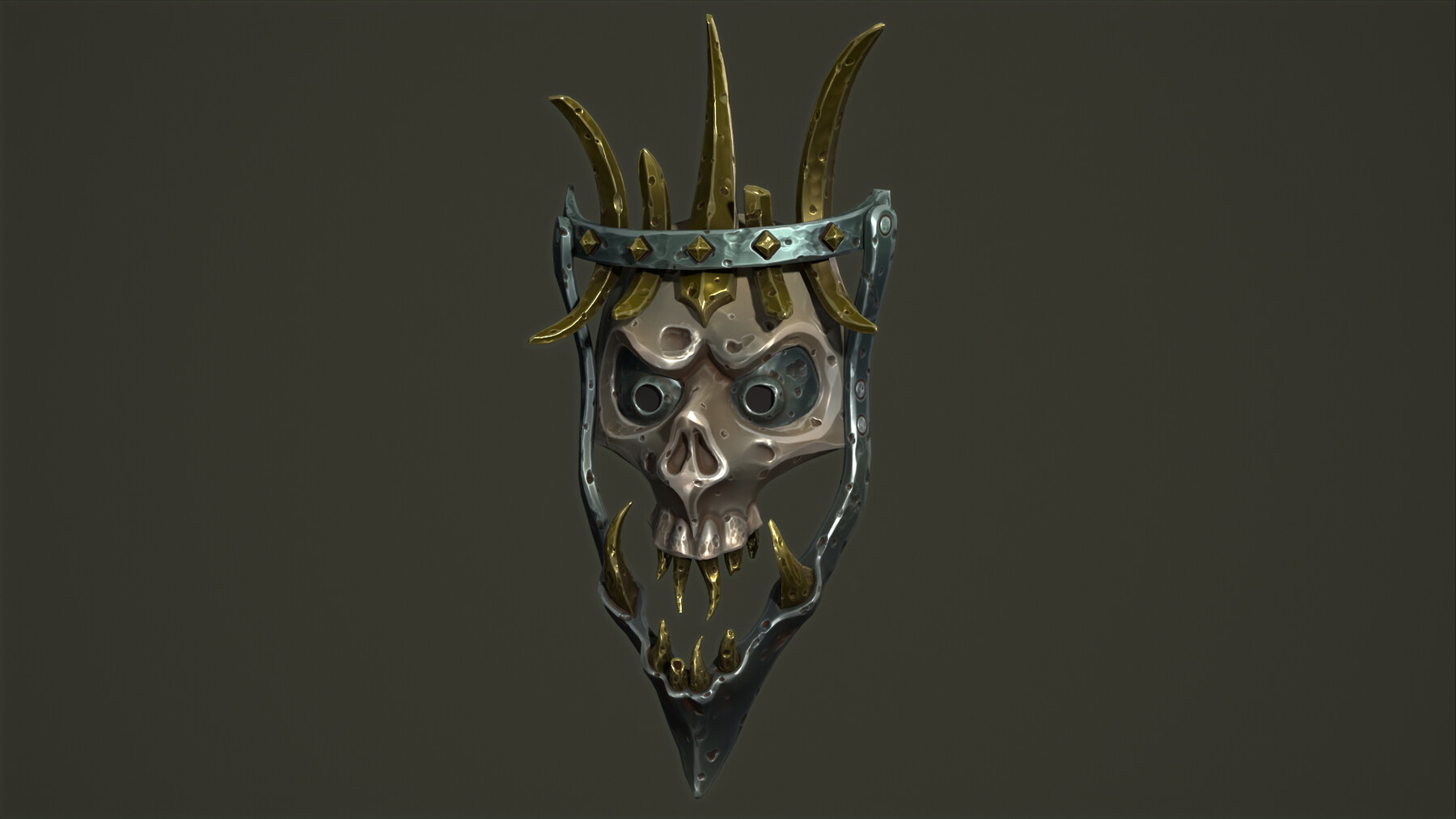 ArtStation - Skeleton mask | Game Assets