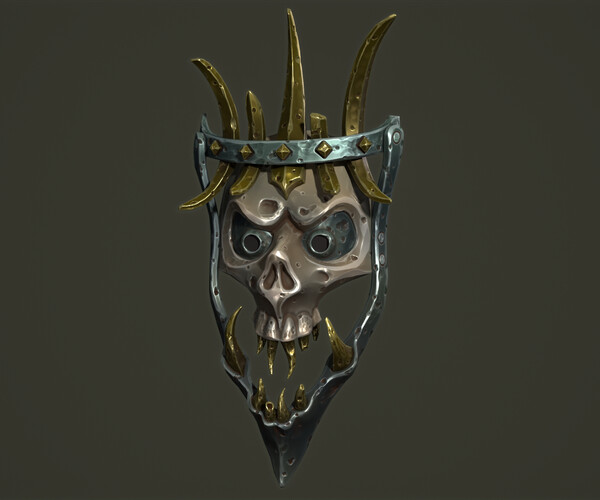 ArtStation - Skeleton mask | Game Assets