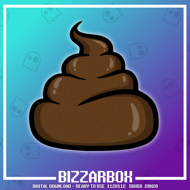 ArtStation - Twitch Emote: Poop | Artworks