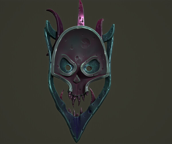 ArtStation - Skeleton mask | Game Assets