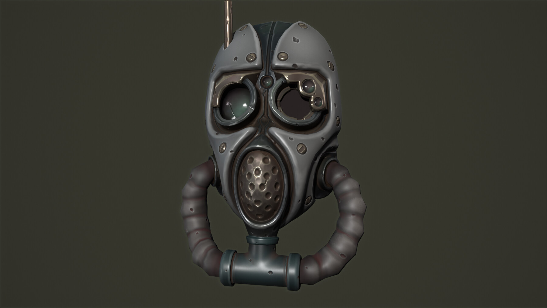 ArtStation - Tech priest mask | Game Assets