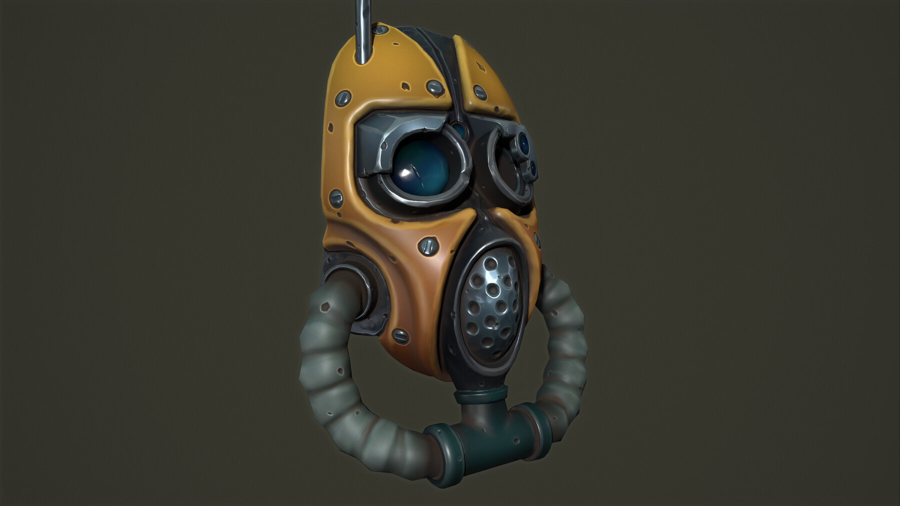 ArtStation - Tech priest mask | Game Assets