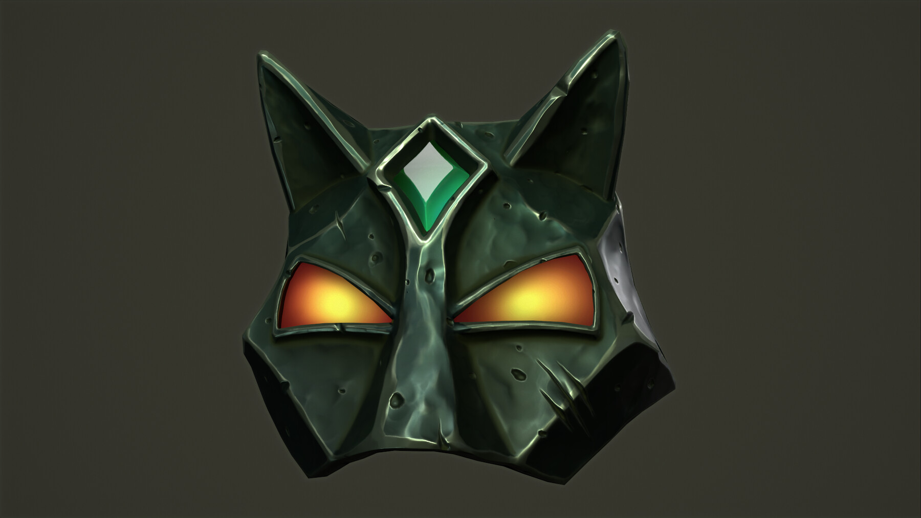 ArtStation - Wolf mask | Game Assets