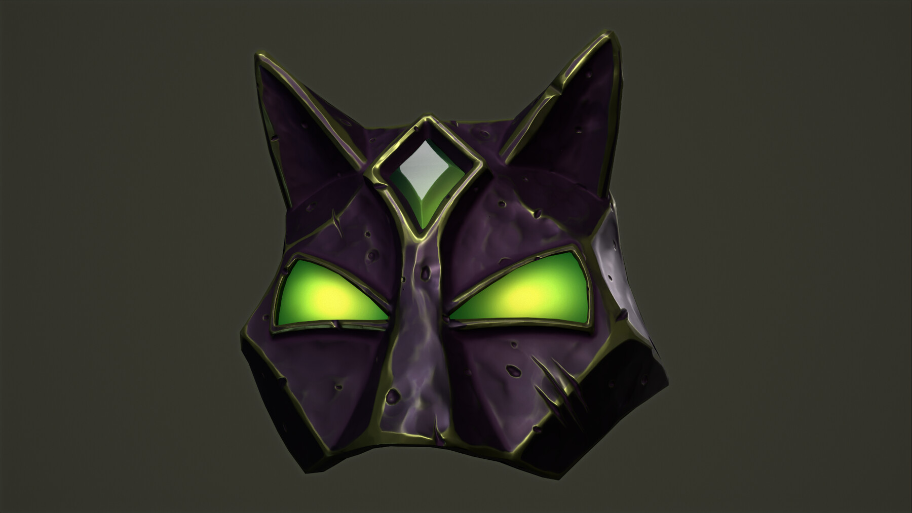 ArtStation - Wolf mask | Game Assets