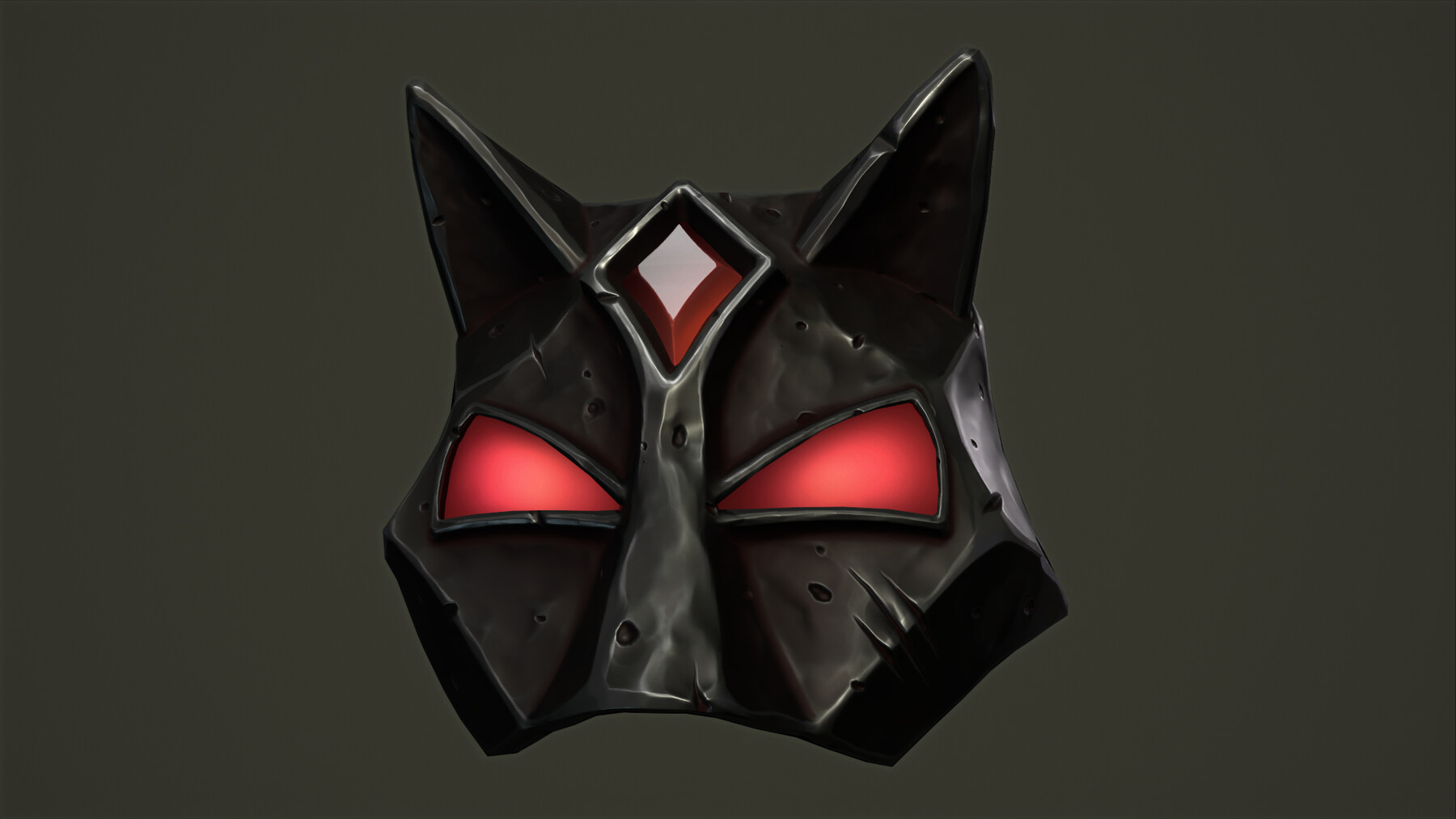 ArtStation - Wolf mask | Game Assets
