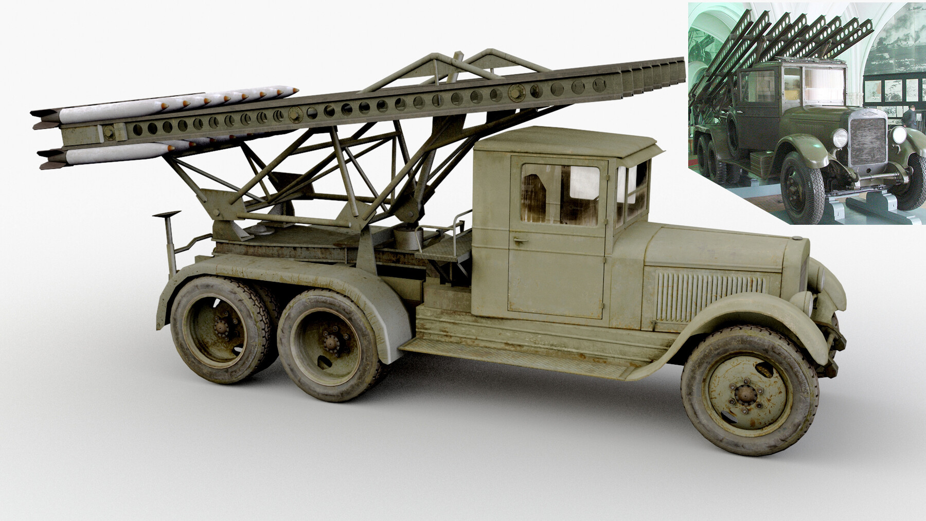 ArtStation - BM13 Katyusha | Resources