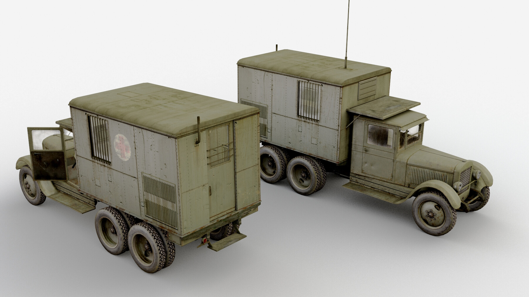 ArtStation - ZIS-5 box | Resources