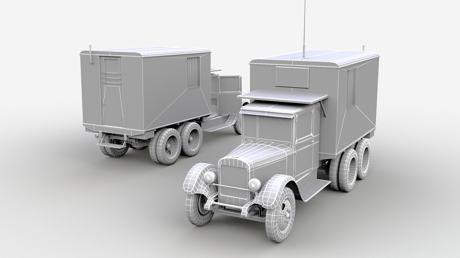 ArtStation - ZIS-5 box | Resources