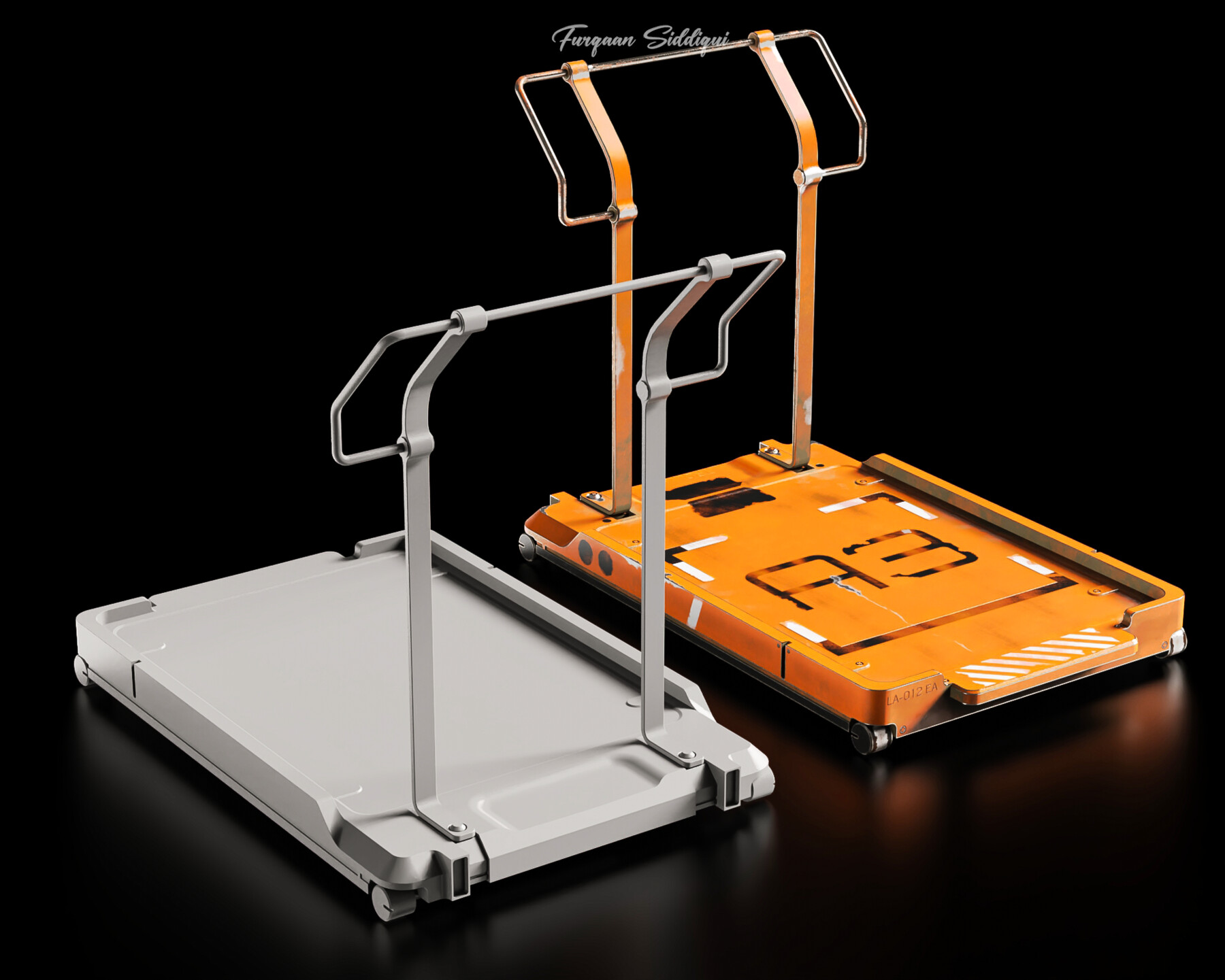 ArtStation - Sci-Fi Trolley | Game Assets
