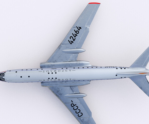 ArtStation - Tu 104A | Resources