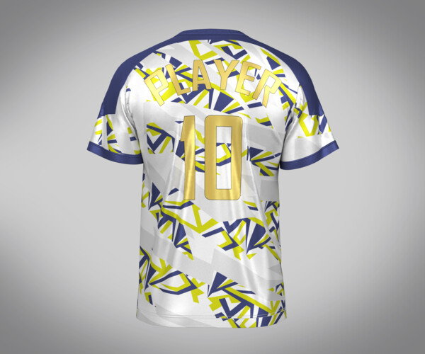 ArtStation - Soccer Sports Printed Jersey Player-10 | Resources