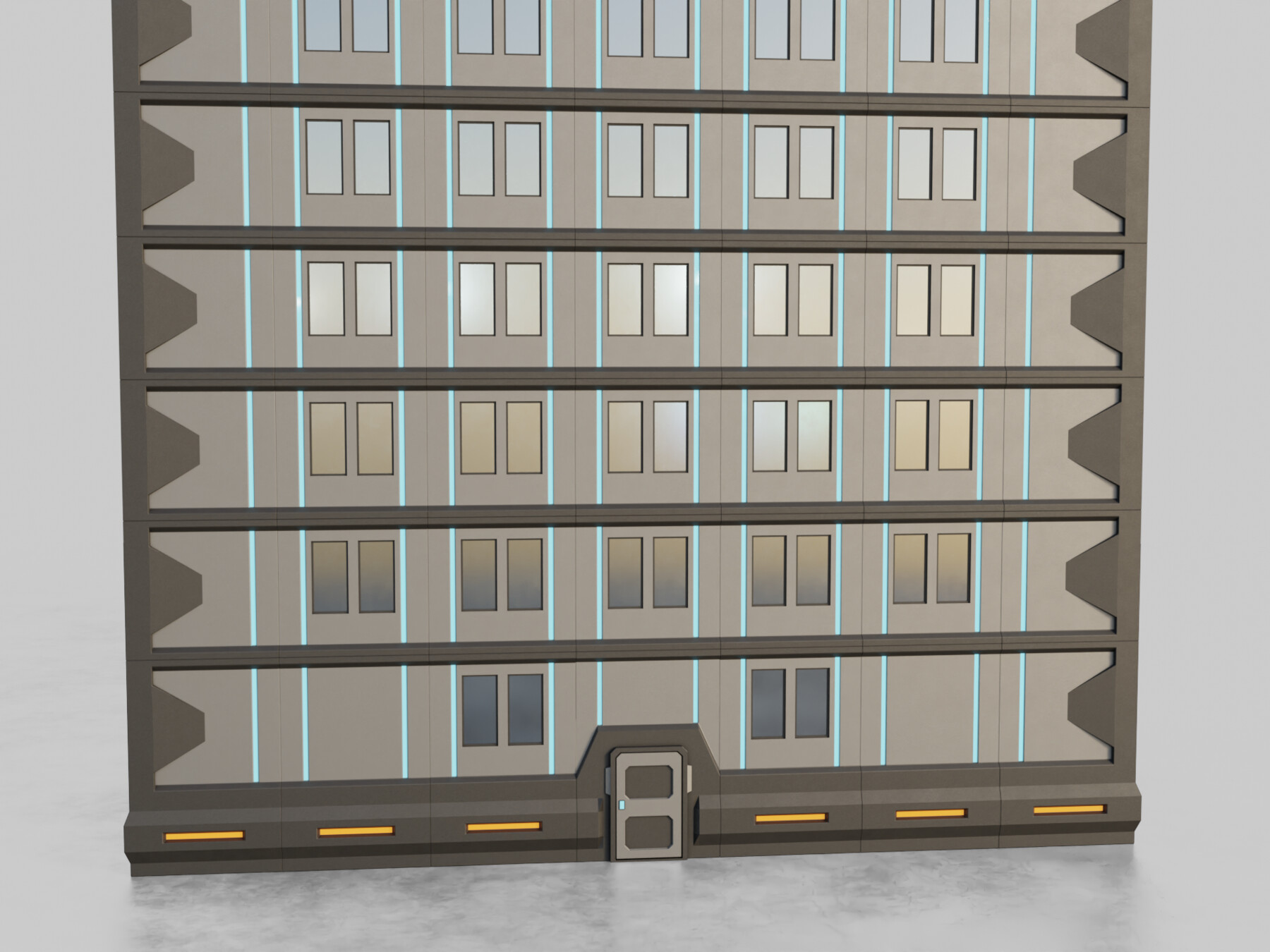 ArtStation - Sci-Fi High Rise | Game Assets