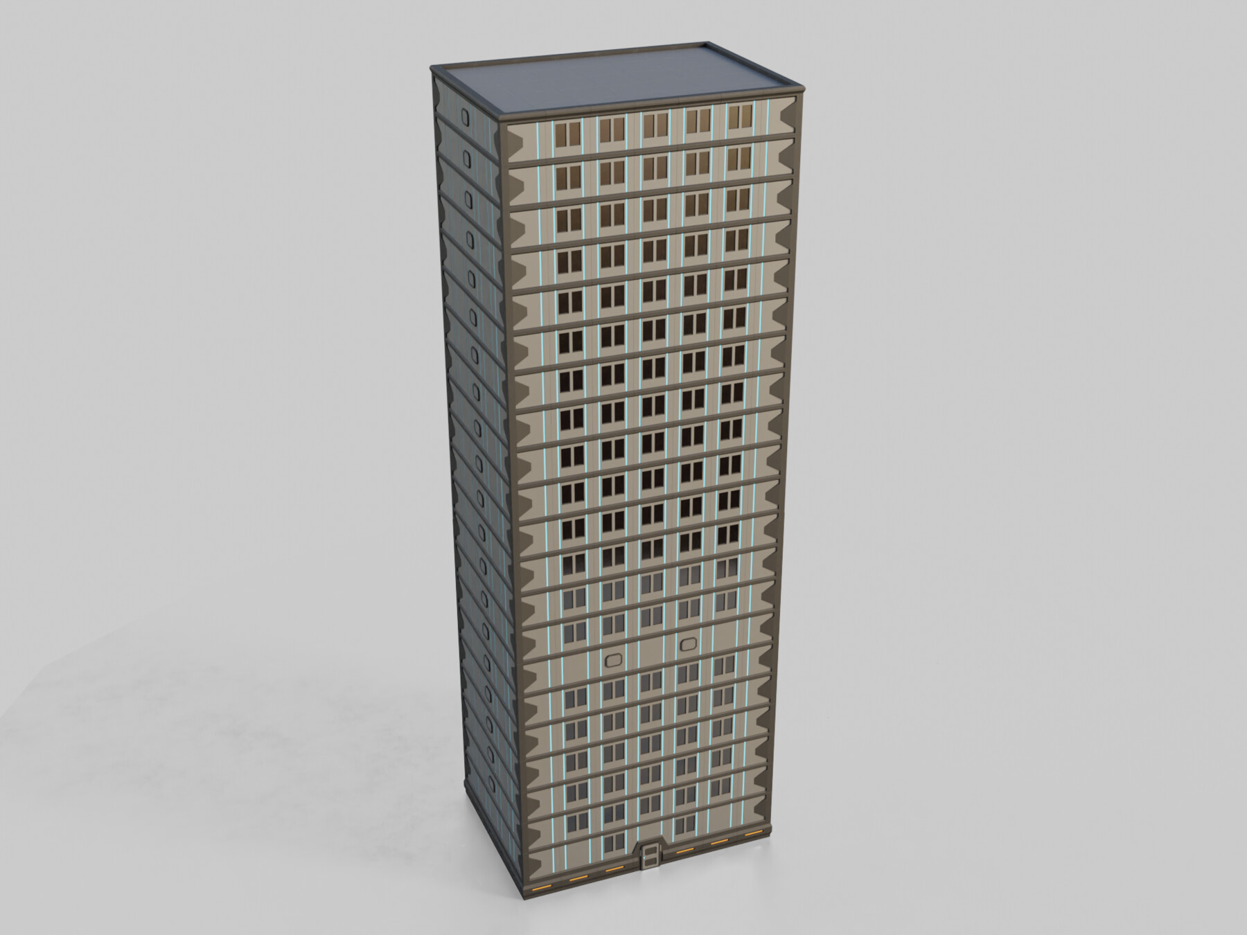 ArtStation - Sci-Fi High Rise | Game Assets