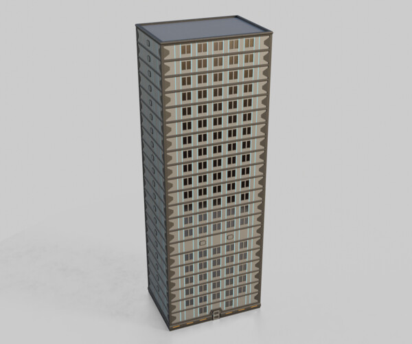 ArtStation - Sci-Fi High Rise | Game Assets