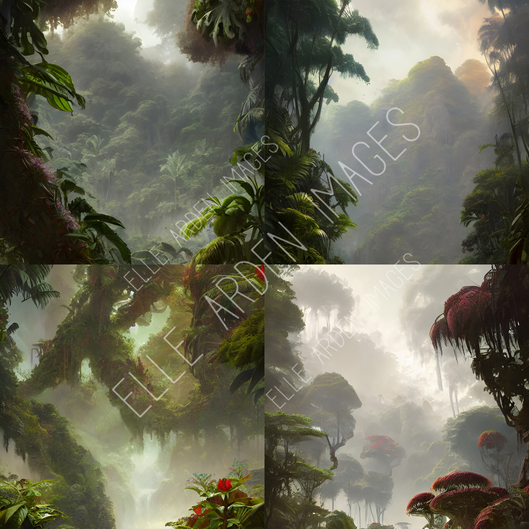 ArtStation - Rainforest Resources 16 Image Pack | Artworks