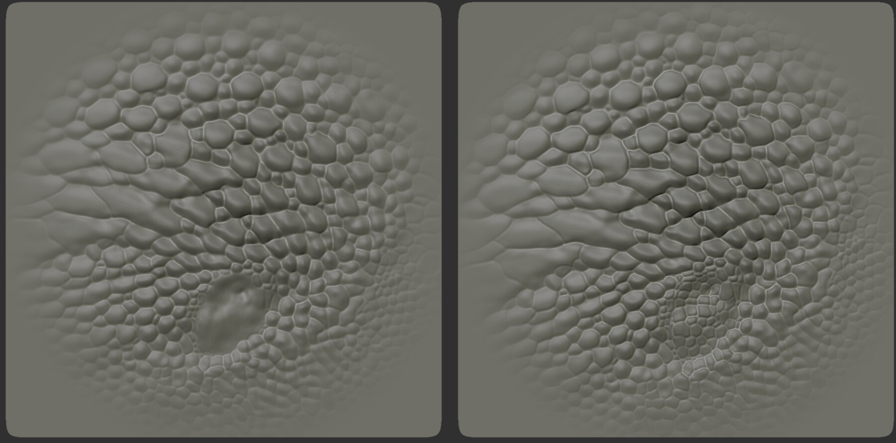 ArtStation - Reptile Scales / Skin Alphas V2 (18 Alphas) (Hand Sculpted ...