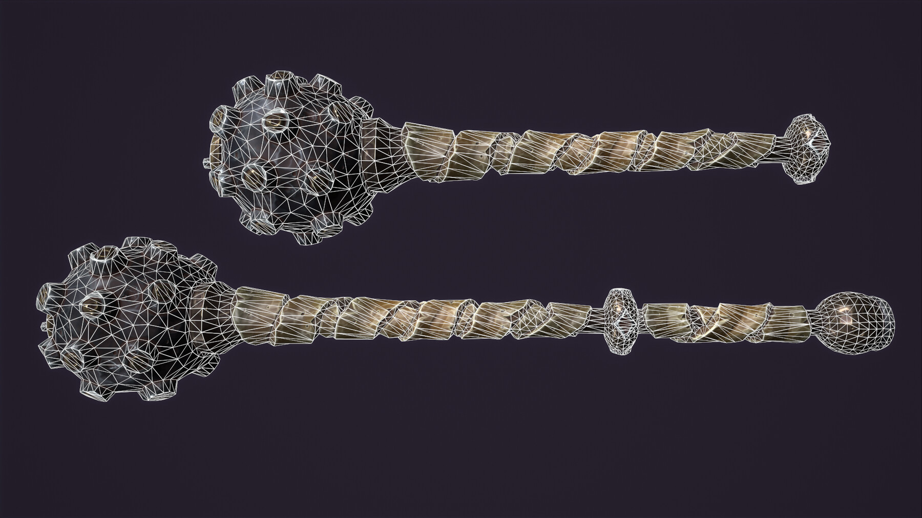 ArtStation - Brute mace | Game Assets