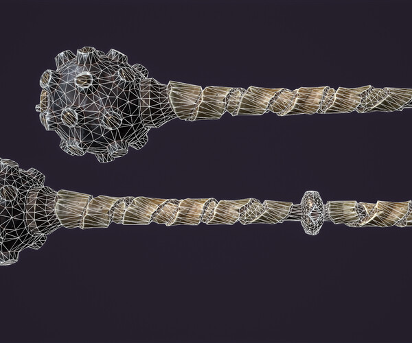 ArtStation - Brute mace | Game Assets