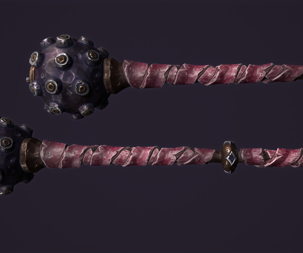 ArtStation - Brute mace | Game Assets