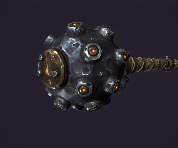 ArtStation - Brute mace | Game Assets