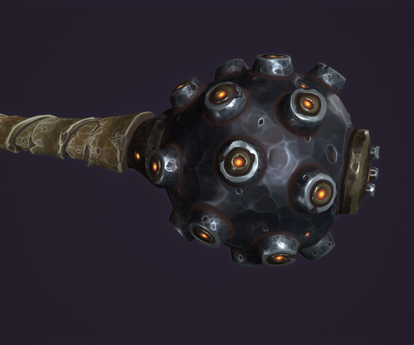 ArtStation - Brute mace | Game Assets
