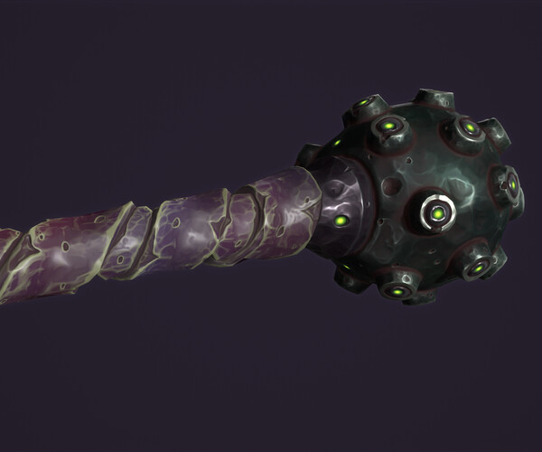ArtStation - Brute mace | Game Assets