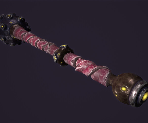 ArtStation - Brute mace | Game Assets
