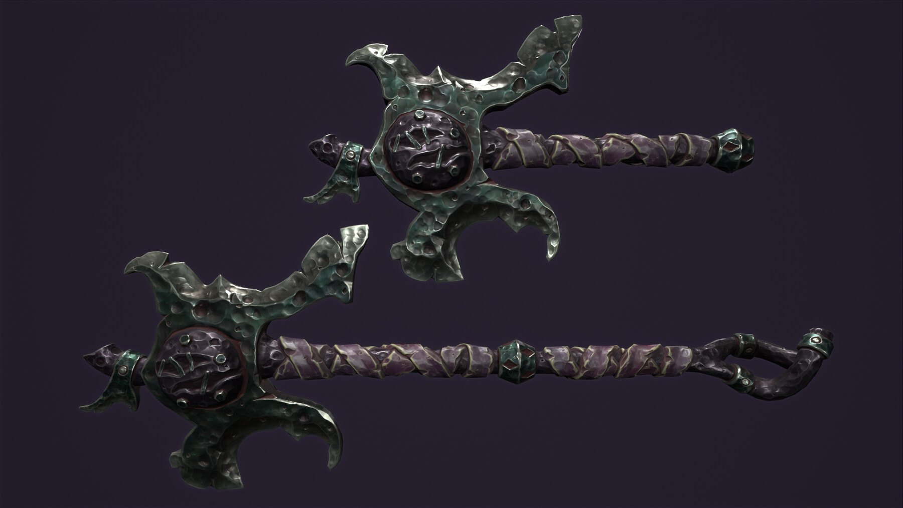 ArtStation - Brute poleaxe | Game Assets