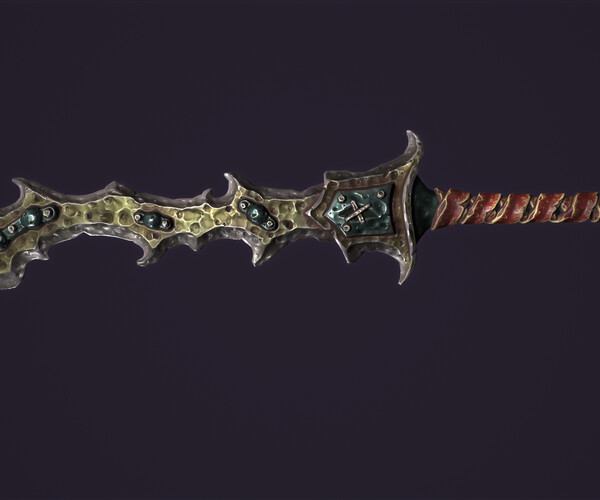 ArtStation - Brute two handed sword | Game Assets