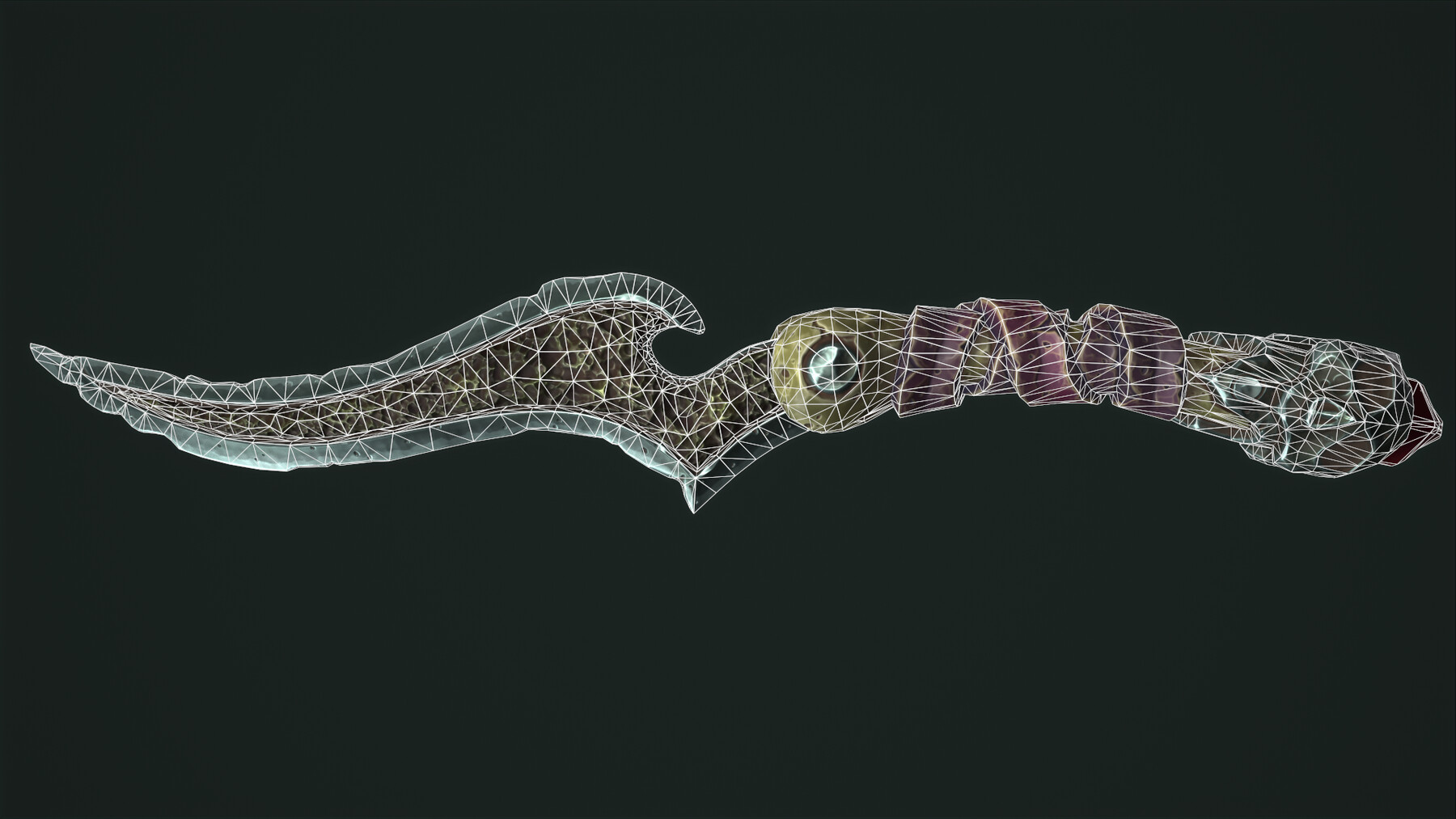 ArtStation - Undead dagger | Game Assets