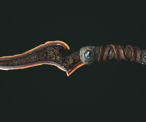 ArtStation - Undead dagger | Game Assets