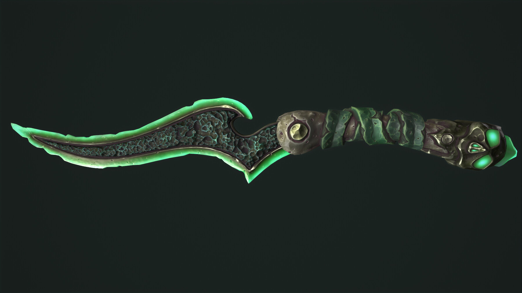ArtStation - Undead dagger | Game Assets