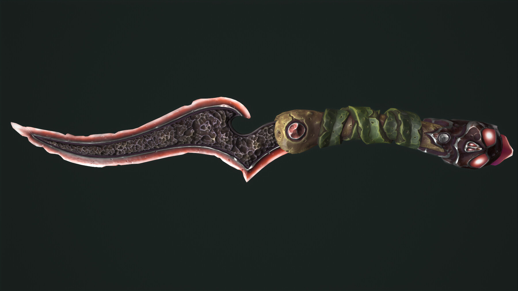 ArtStation - Undead dagger | Game Assets