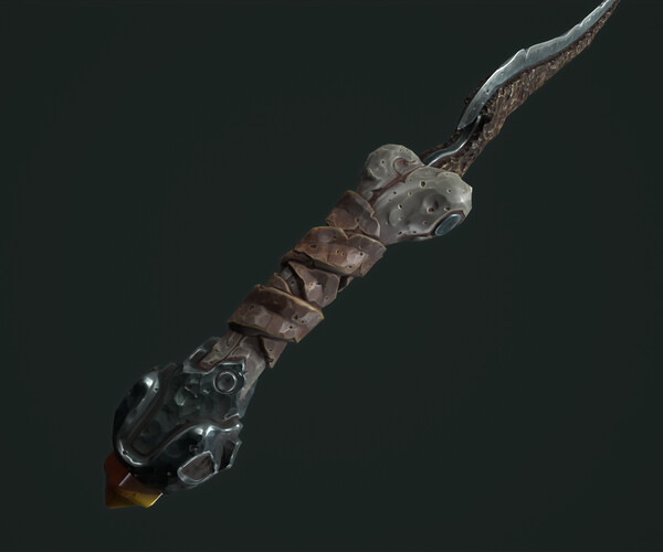 ArtStation - Undead dagger | Game Assets