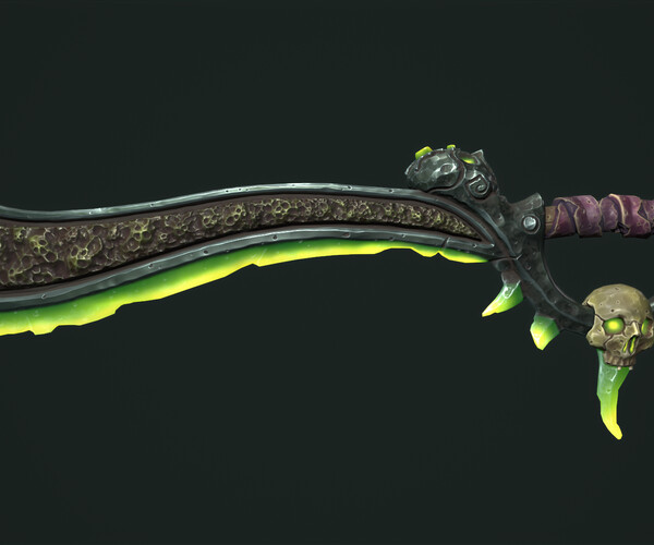 ArtStation - Undead sword | Game Assets