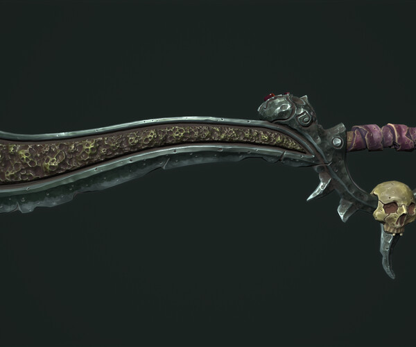 ArtStation - Undead sword | Game Assets