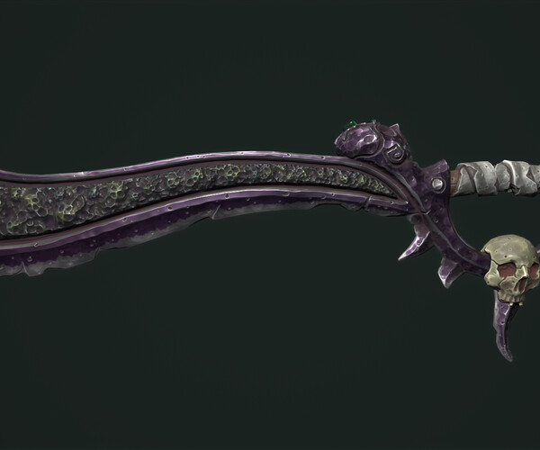 ArtStation - Undead sword | Game Assets